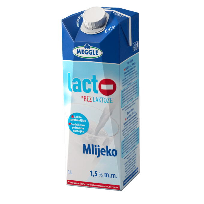 Lacto free milk - Meggle