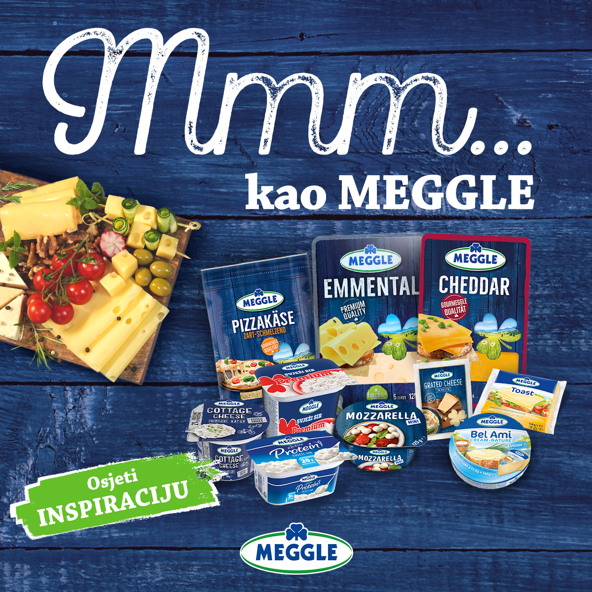 Uživajte u hrani, romantici i putovanjima uz MEGGLE Sireve